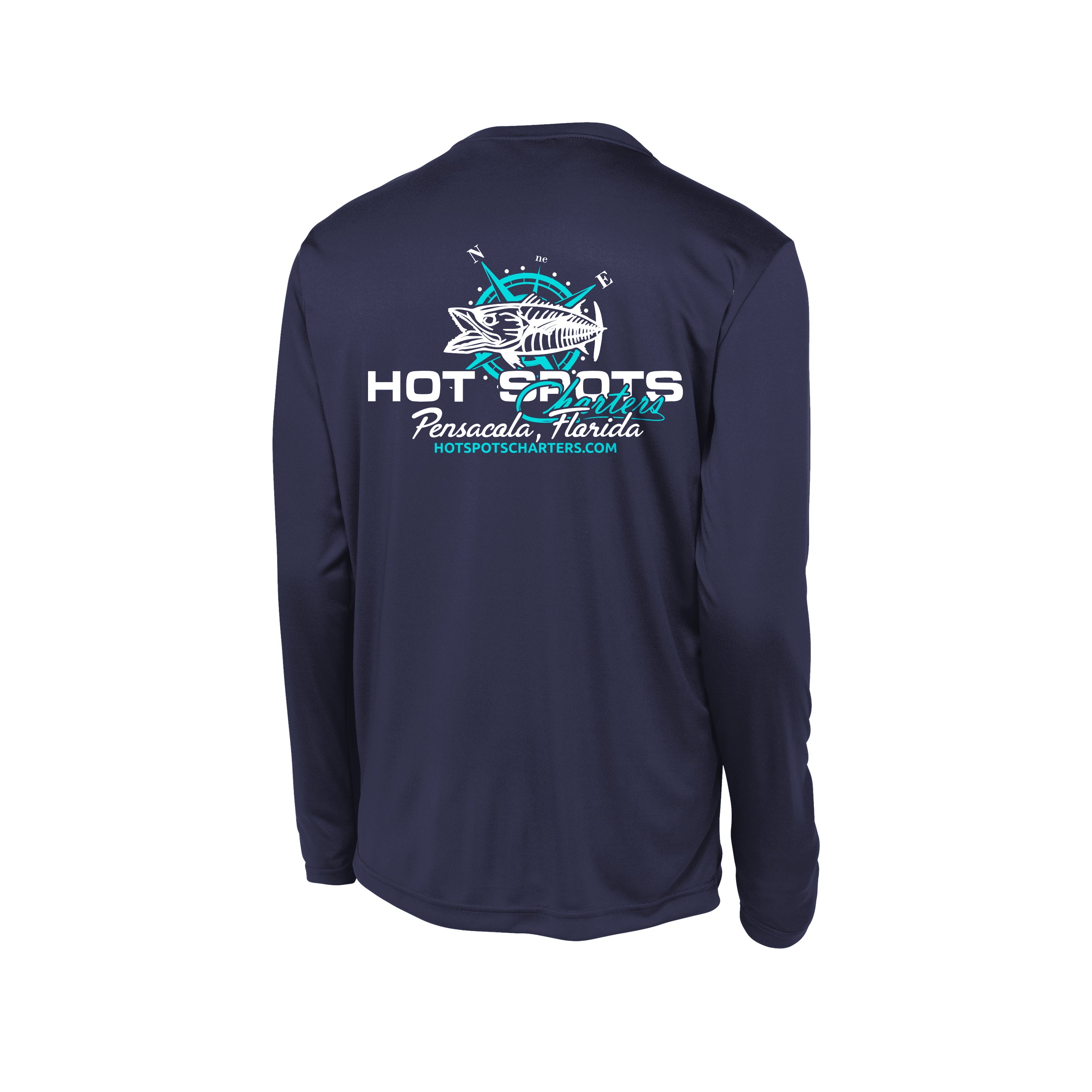 Hot Spots Logo Dryfit – Hot Spots Charters